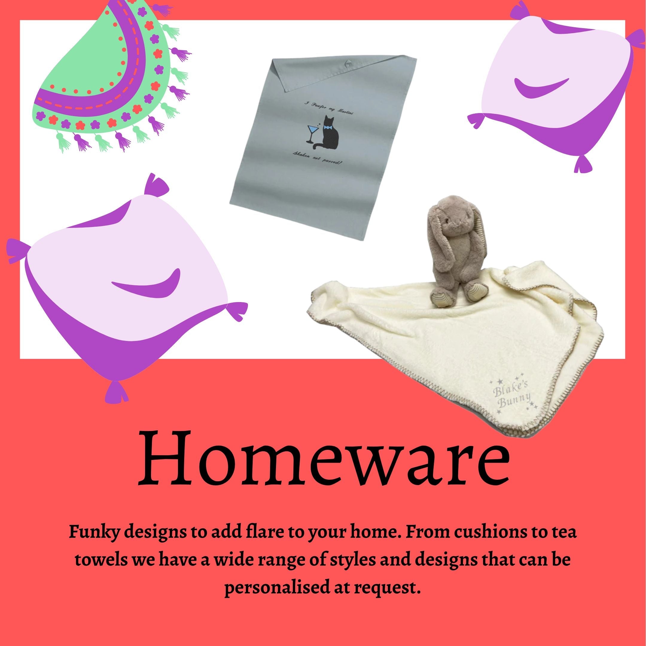 Homeware – Titch Designs