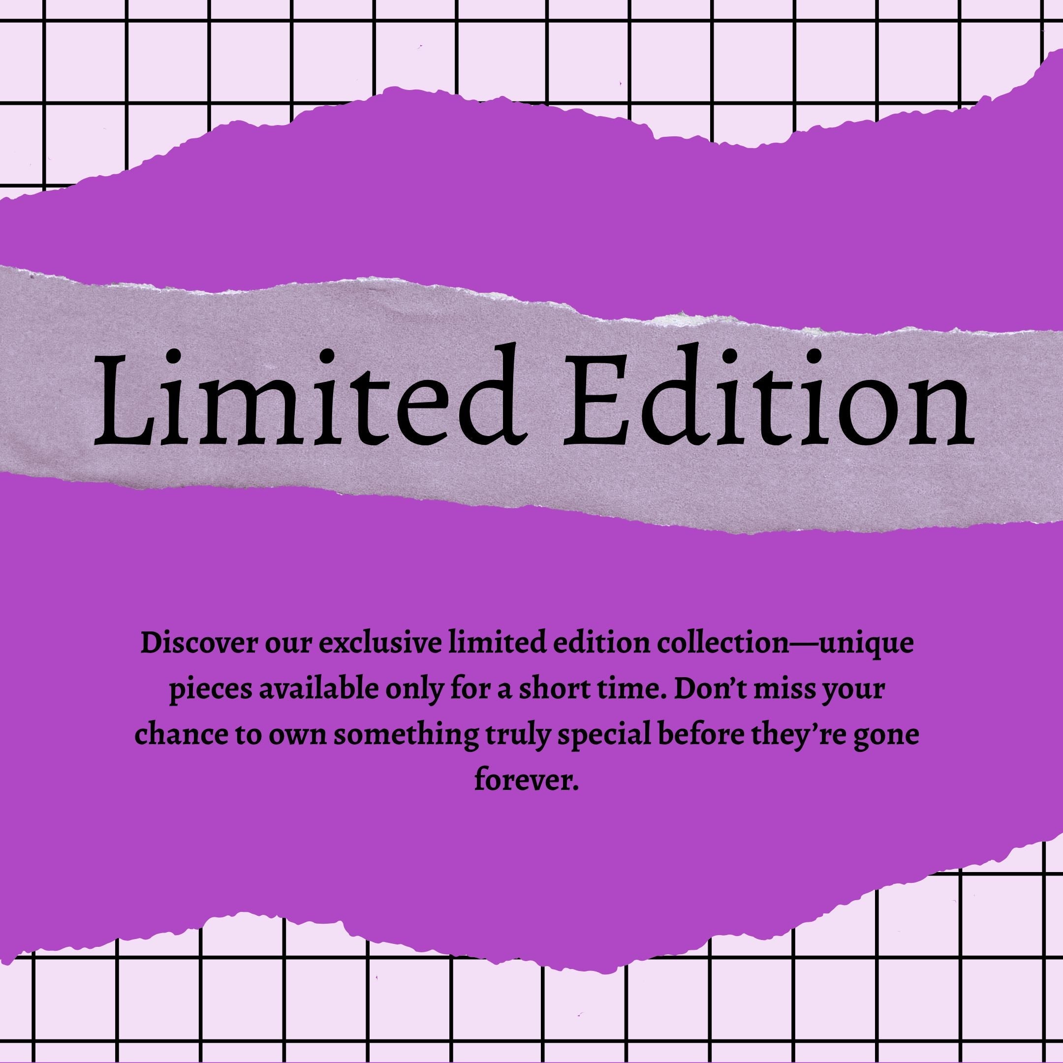 Limited Edition – Titch Designs